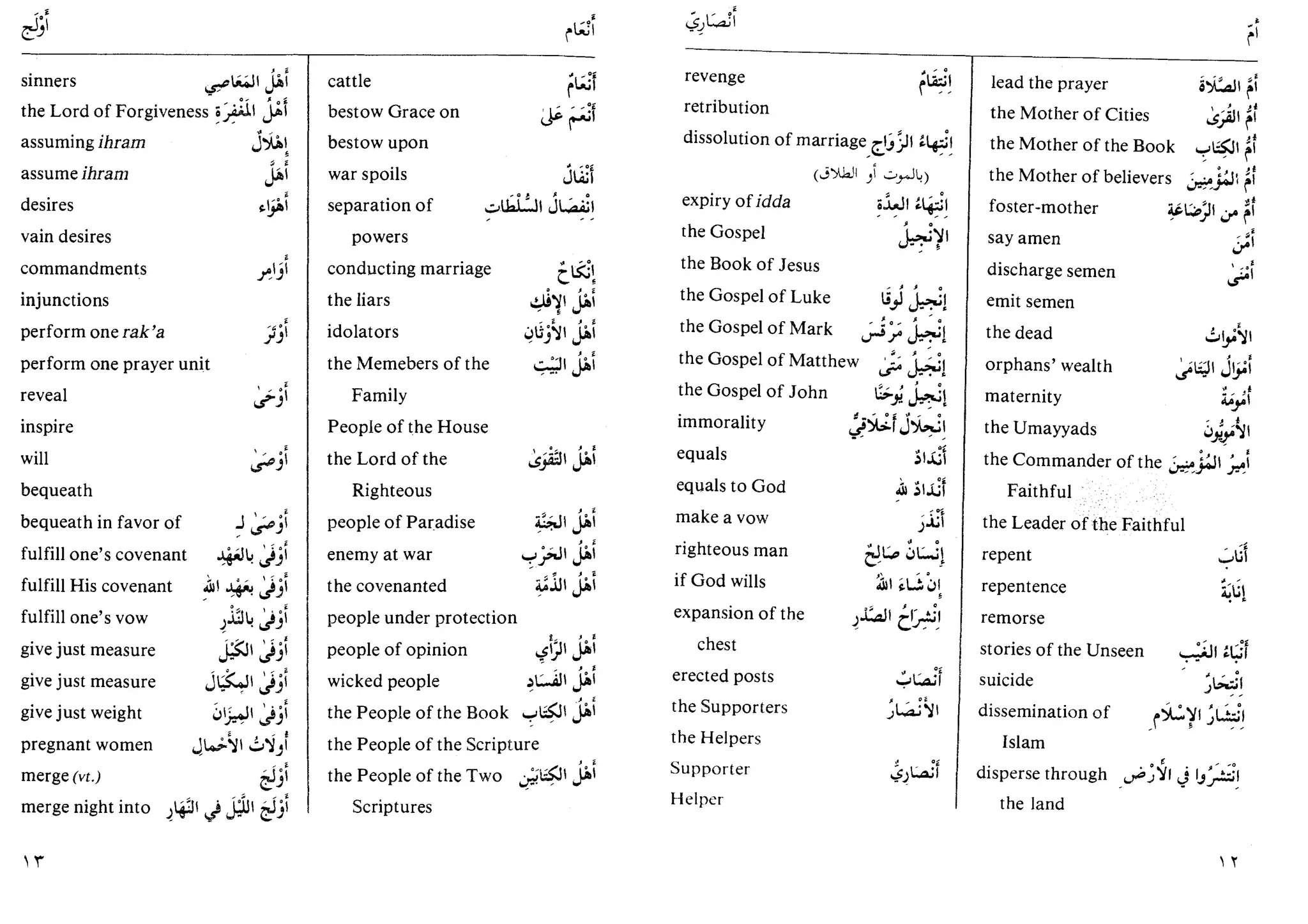 Dictionary of Islamic terms | PDF | Islam | Religion & Spirituality