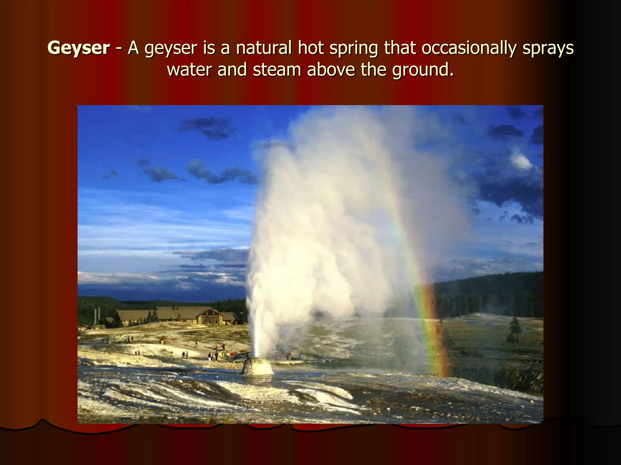 Dictionary Of Landforms Shaped By Water and water processes | PPT