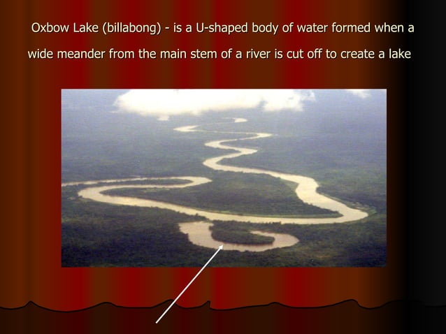 Dictionary Of Landforms Shaped By Water and water processes | PPT