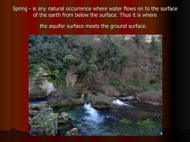 Dictionary Of Landforms Shaped By Water and water processes | PPT