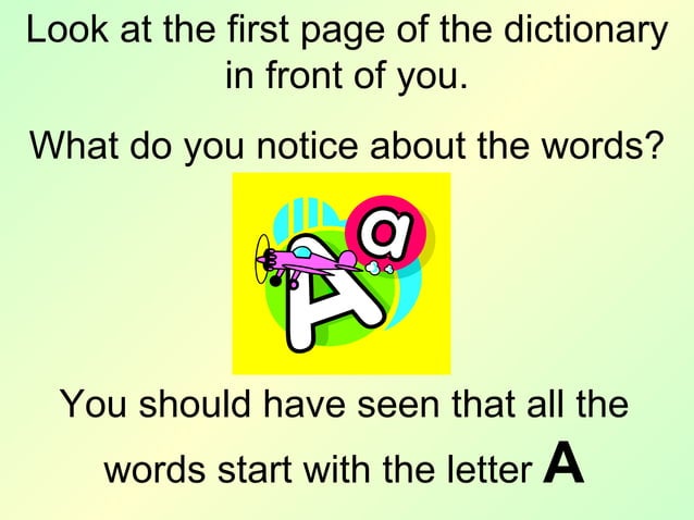 Dictionary powerpoint | PPT