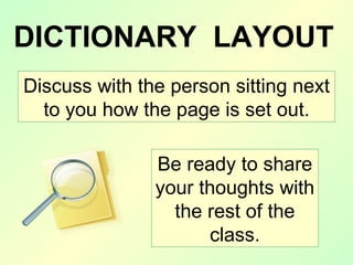 Dictionary powerpoint | PPT