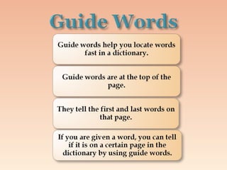 Dictionary ppt | PPT