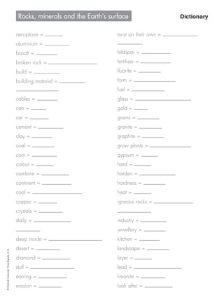 Dictionary rocks | PDF