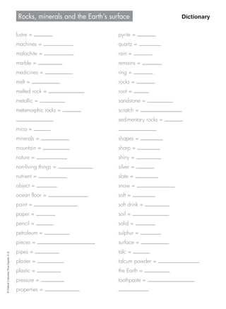 Dictionary rocks | PDF
