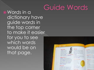 Dictionary skills | PPT