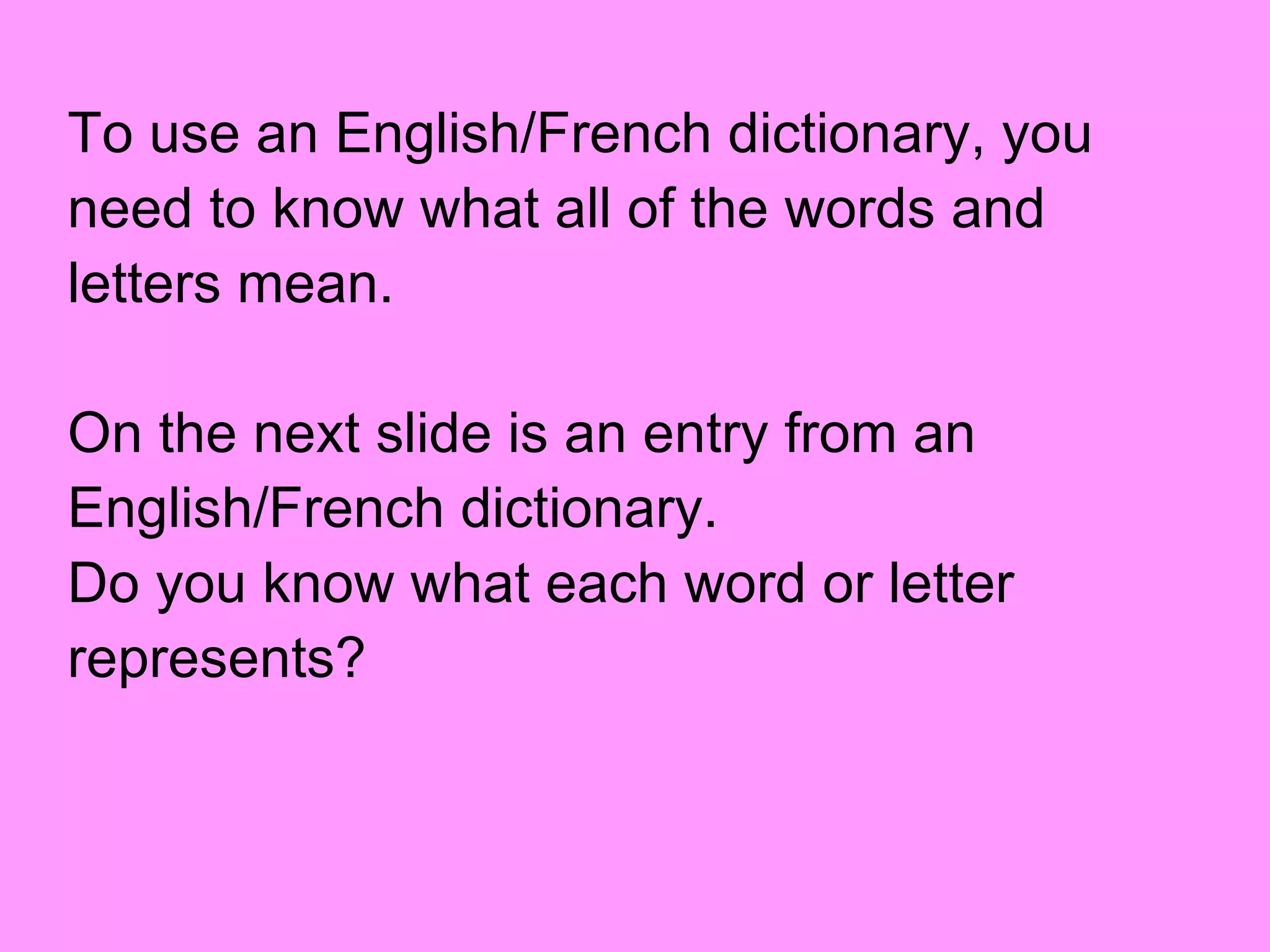 Dictionary Skills Noun | PPT