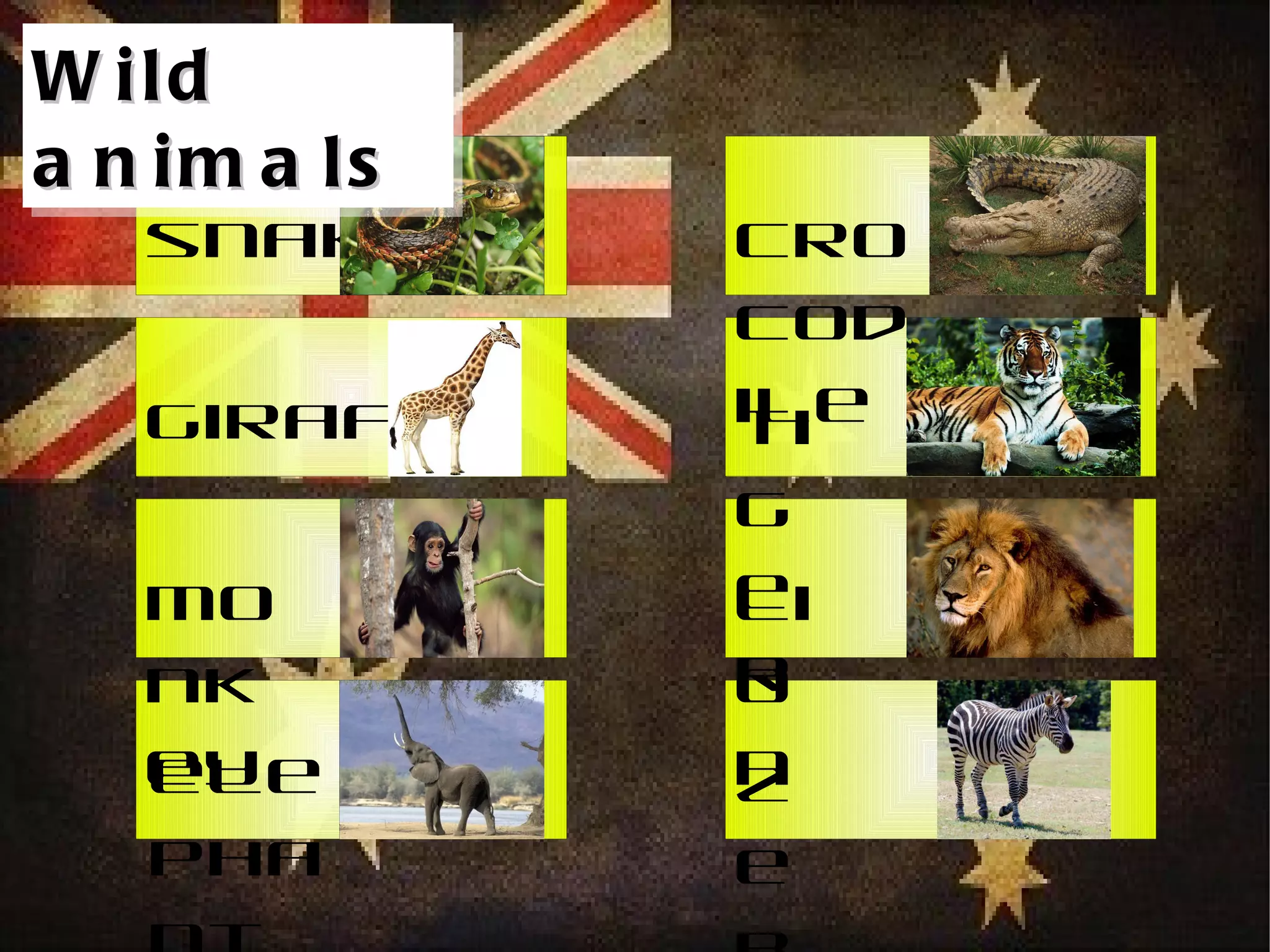 Dictionary wild animals [salva miralles] | ODP