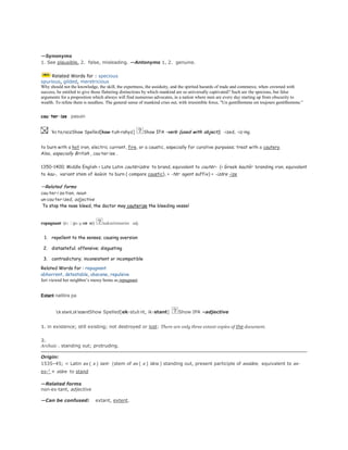 Dictionary word | PDF