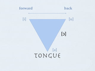 Introduction to Diction - Overview of Vowel Triangle, Positions of Lips ...