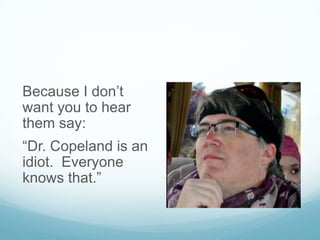 Diction i first day of class copeland | PPT
