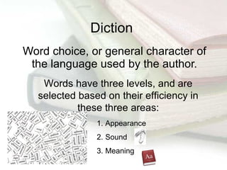 Types of Diction | PPT