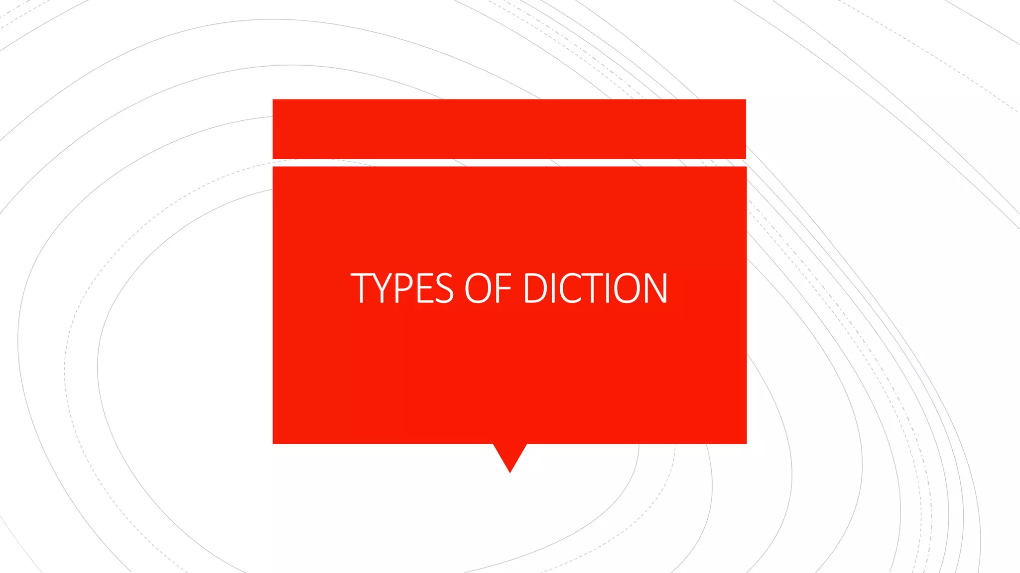Diction types | PPTX