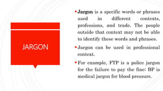 Diction types | PPTX