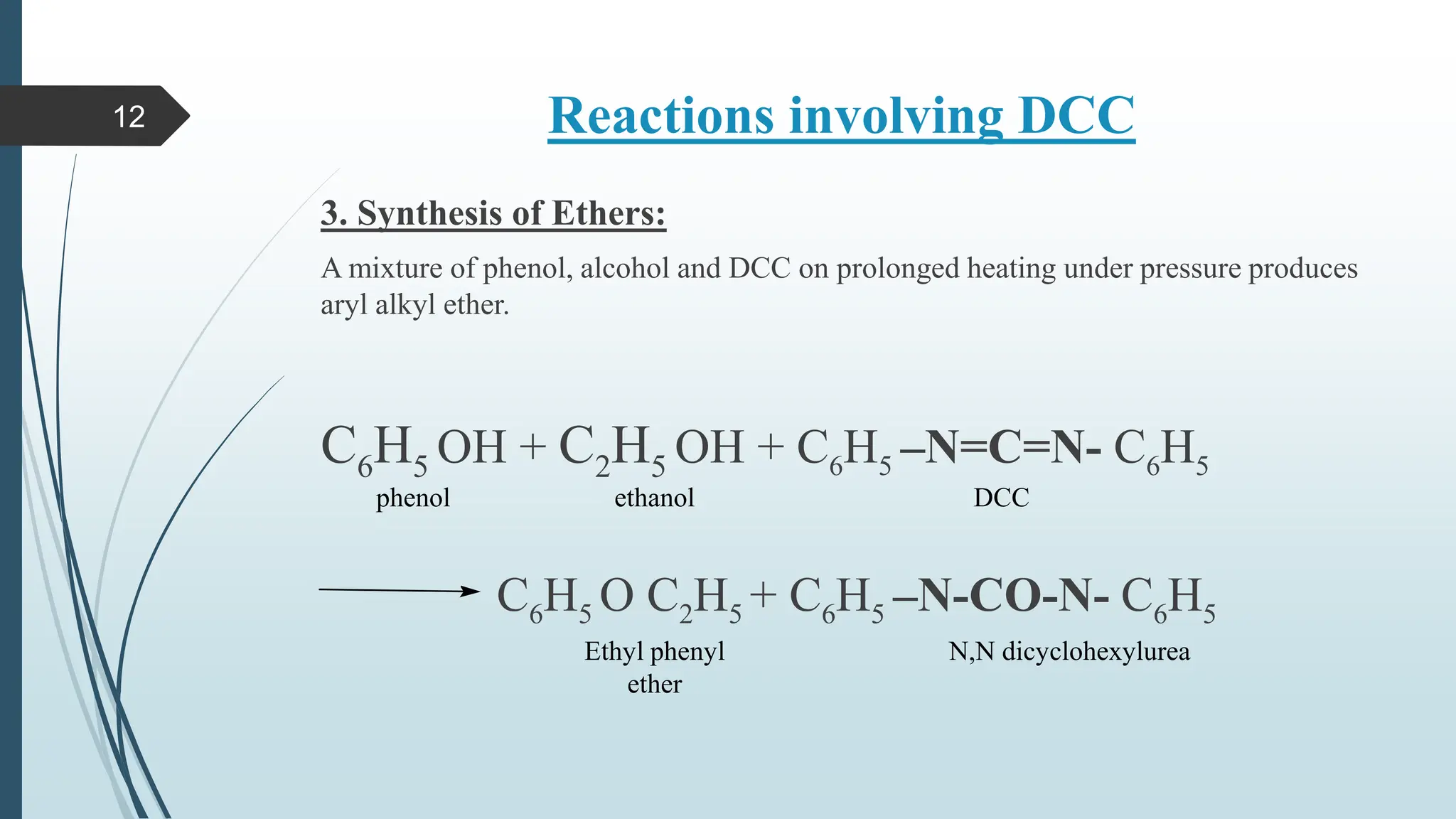Synthetic reagent & its applications:Dicyclohexyl carbodiimide | PPTX