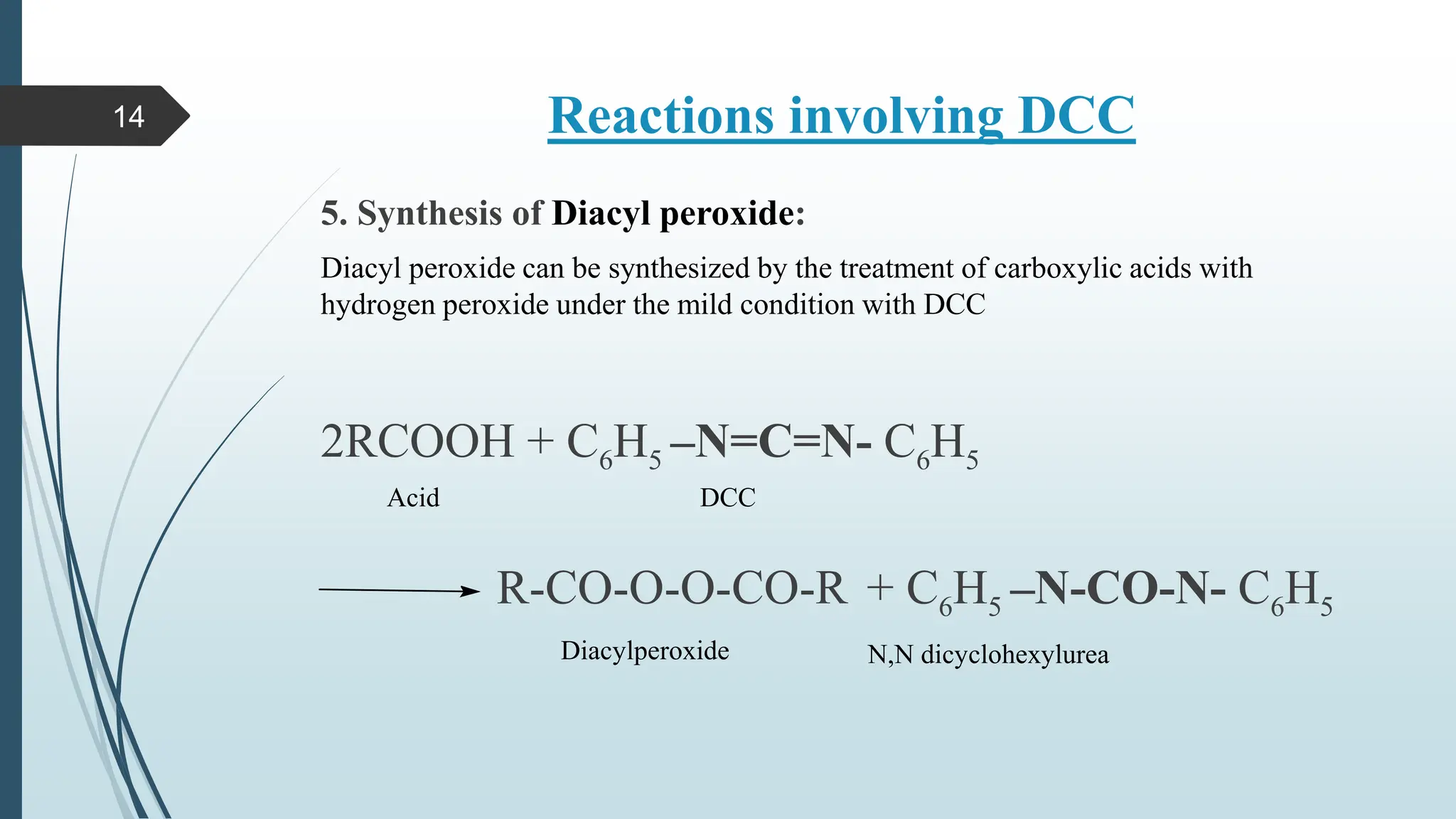 Synthetic reagent & its applications:Dicyclohexyl carbodiimide | PPTX