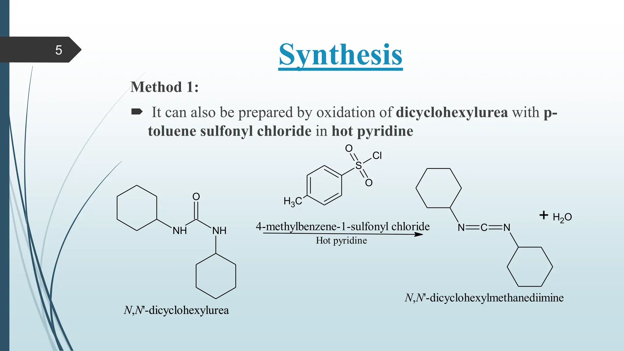 Synthetic reagent & its applications:Dicyclohexyl carbodiimide | PPTX