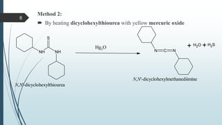 Synthetic reagent & its applications:Dicyclohexyl carbodiimide | PPTX ...