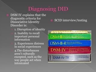 Dissociative Identity Disorder | PPTX