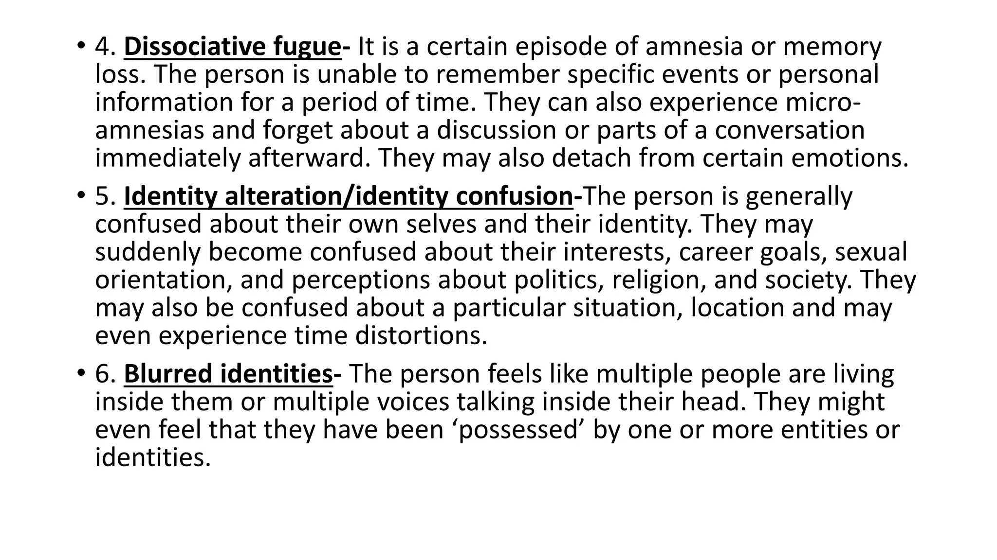 Dissociative Identity Disorder - DID aka Multiple Personality Disorder ...