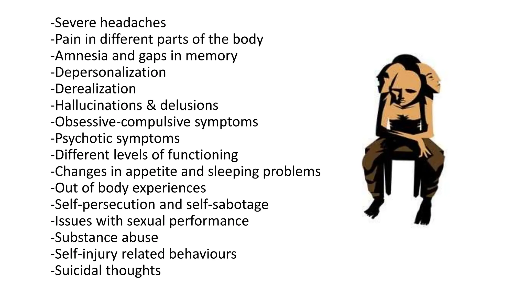 Dissociative Identity Disorder - DID aka Multiple Personality Disorder ...