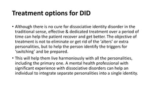 Dissociative Identity Disorder - DID aka Multiple Personality Disorder ...
