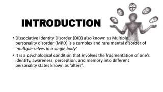 Dissociative Identity Disorder - DID aka Multiple Personality Disorder ...