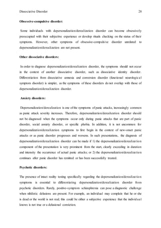 DISSOCIATIVE IDENTITY DISORDER | DOCX