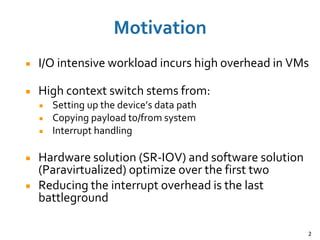 A Comprehensive Implementation and Evaluation of Direct Interrupt ...