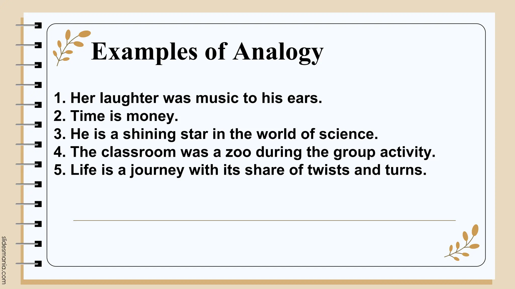 didactiand analogy lesson.pptx lesson g9 | PPT