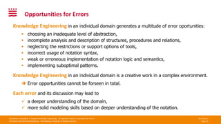 Competency Acquisition in Applied Knowledge Engineering | PPT