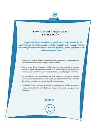 Didactica de los estudios sociales para la educacion primaria | PDF