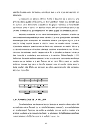 Didactica lenguaje musical | PDF