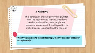 Didactic Instructive Guide to Write Good Essays | PPT