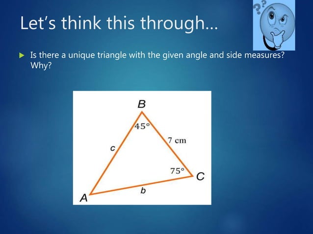 Didactic lesson sine rule | PPTX | Physics | Science