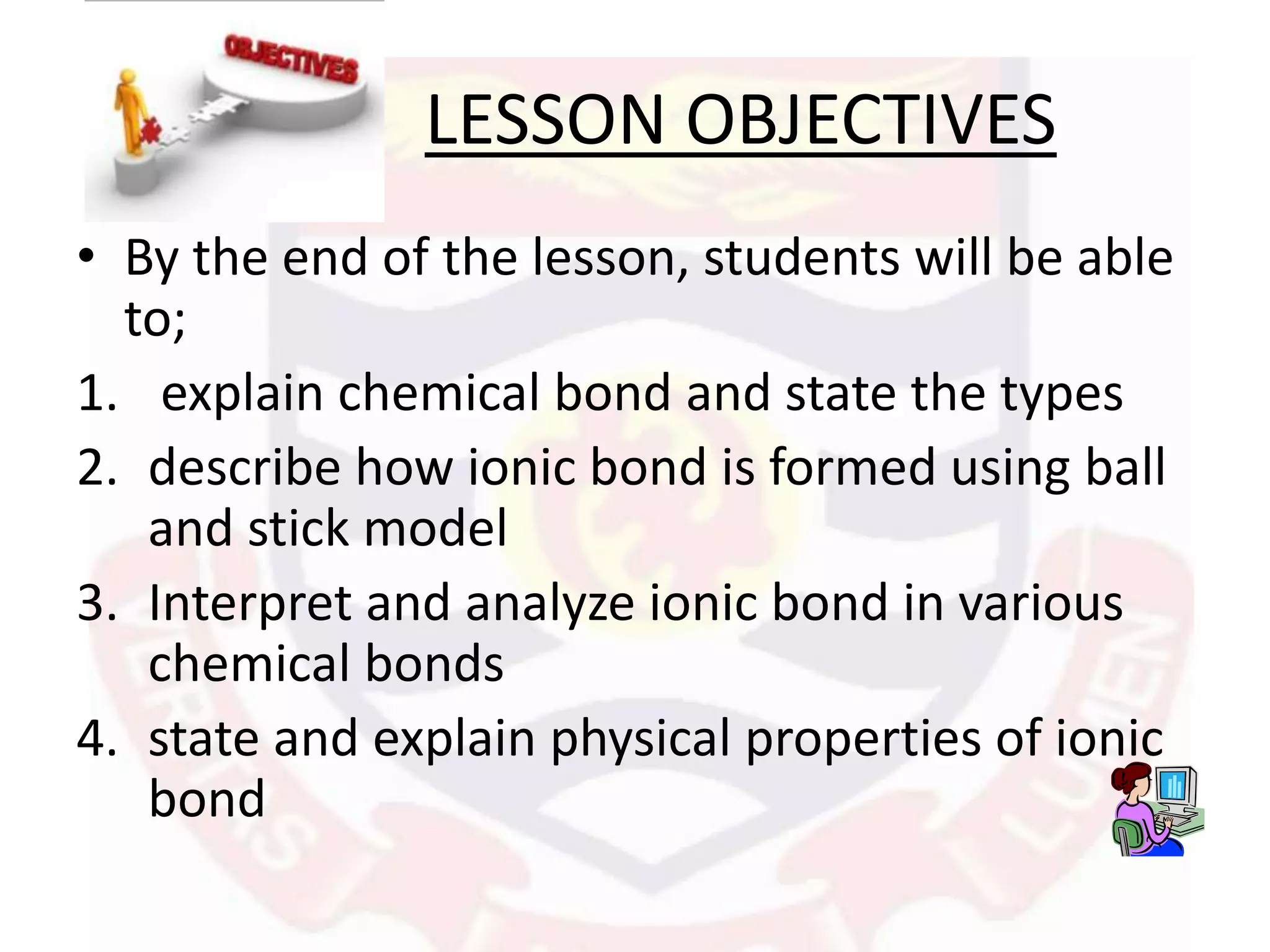 INTRAMOLECULAR BONDS PPT | PPTX