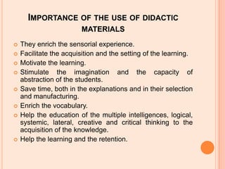 Didactic resources | PPT