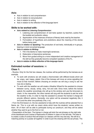 Didactic Sequence | PDF