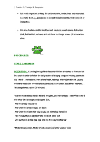 Didactic Sequence ANIMALS plus Lesson Plan 1 and 2 | PDF