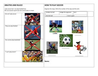 Didactic unit - Unidad didáctica enfocada a deportes | PPT