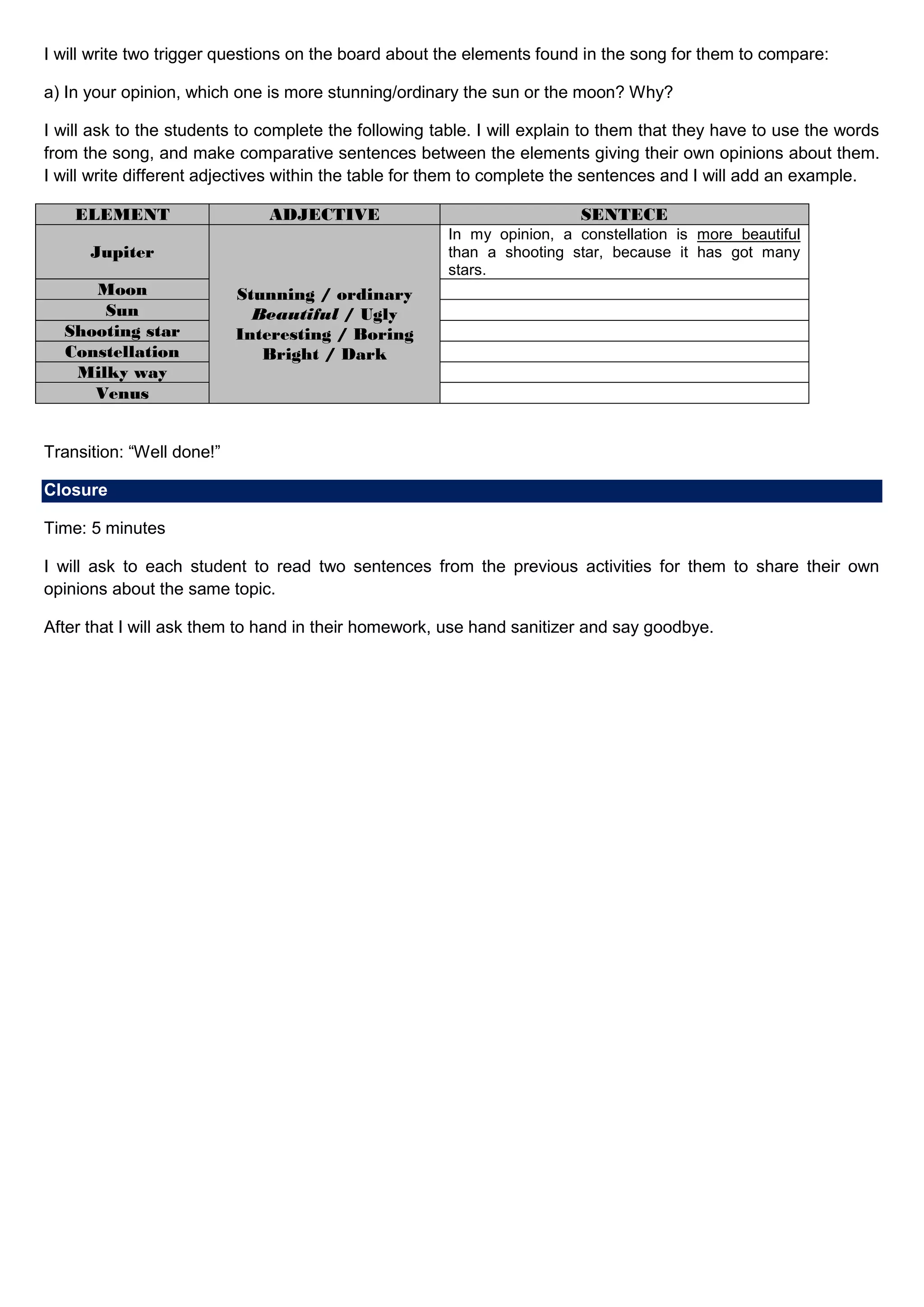 Didactic unit 2 lesson plans | PDF | Geography | Science
