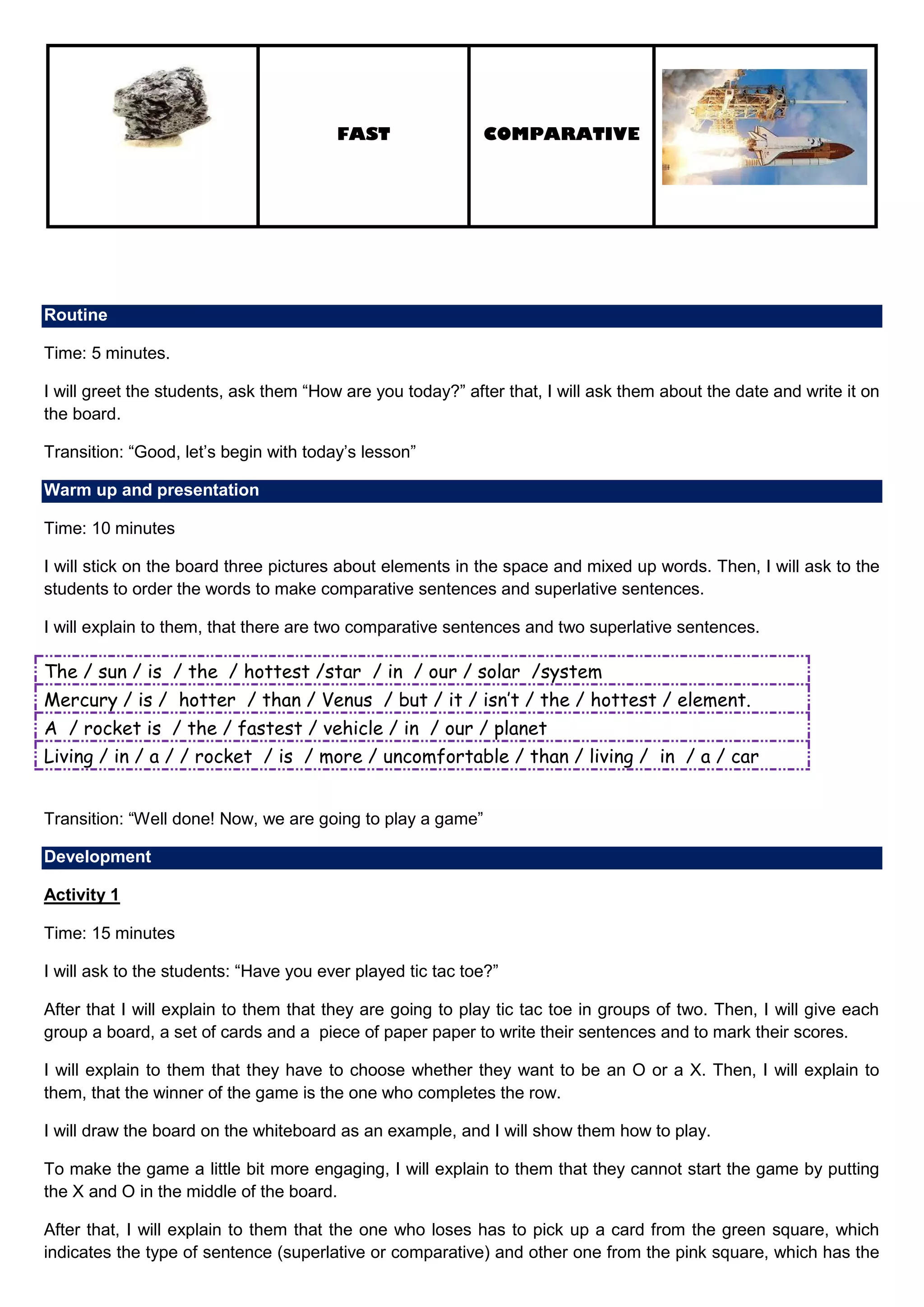 Didactic unit 2 lesson plans | PDF | Geography | Science