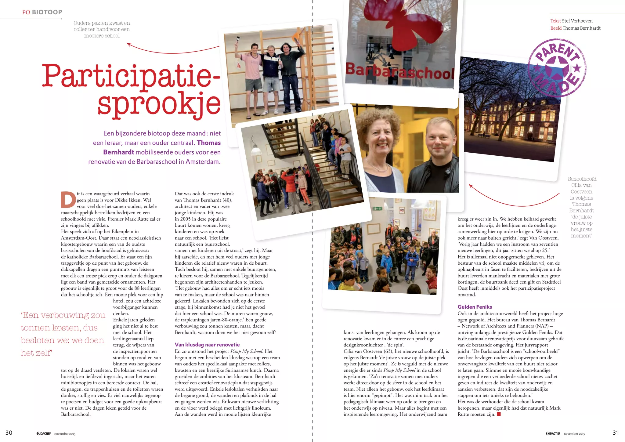 De Barbaraschool: Een Participatiesprookje! | PDF