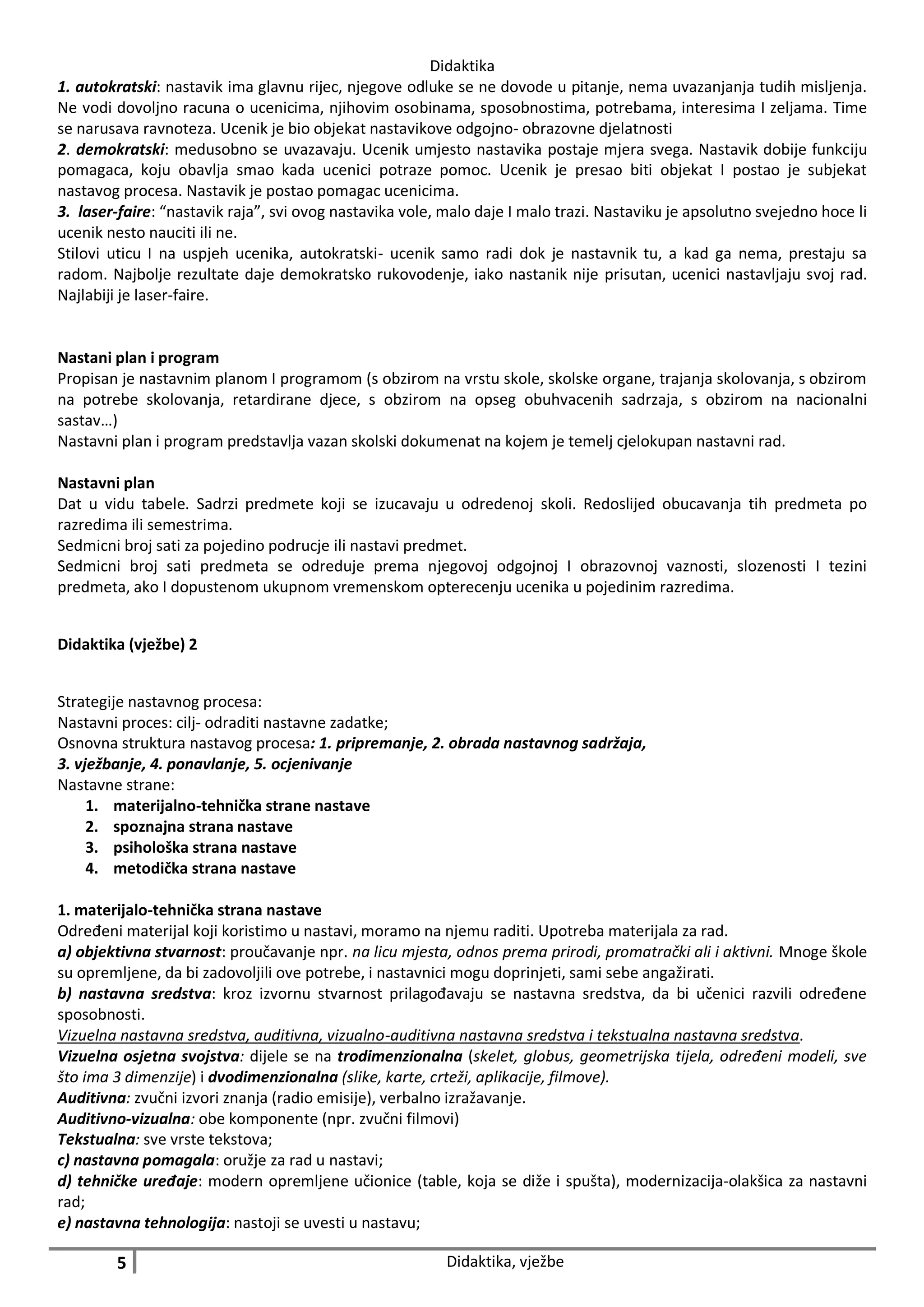 Didaktika - Haris Ibrić | PDF