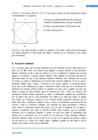 Hysen Doko, Didaktike matematike | PDF