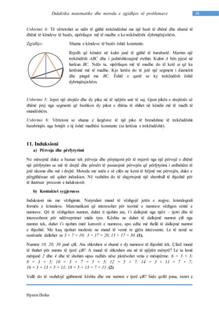 Hysen Doko, Didaktike matematike | PDF