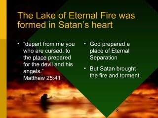Did a loving god create hell | PPT