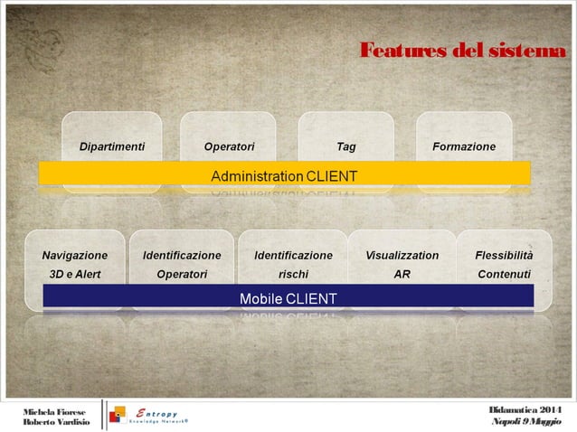 Progetto ANGELS. Presentazione a Didamatica 2014 | PPT
