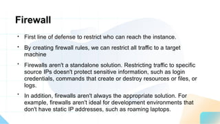 Shape your remote connection to your GCE instance | PPT