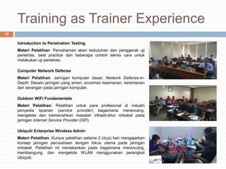 Didiet Cyber Security Consultant Portfolio - Bahasa Indonesia | PPT